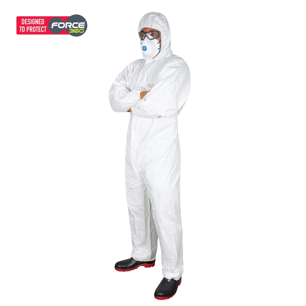 C-CFPR179 Force360 Repel Type 5,6 Coverall White FPR Clothing | Onsite ...