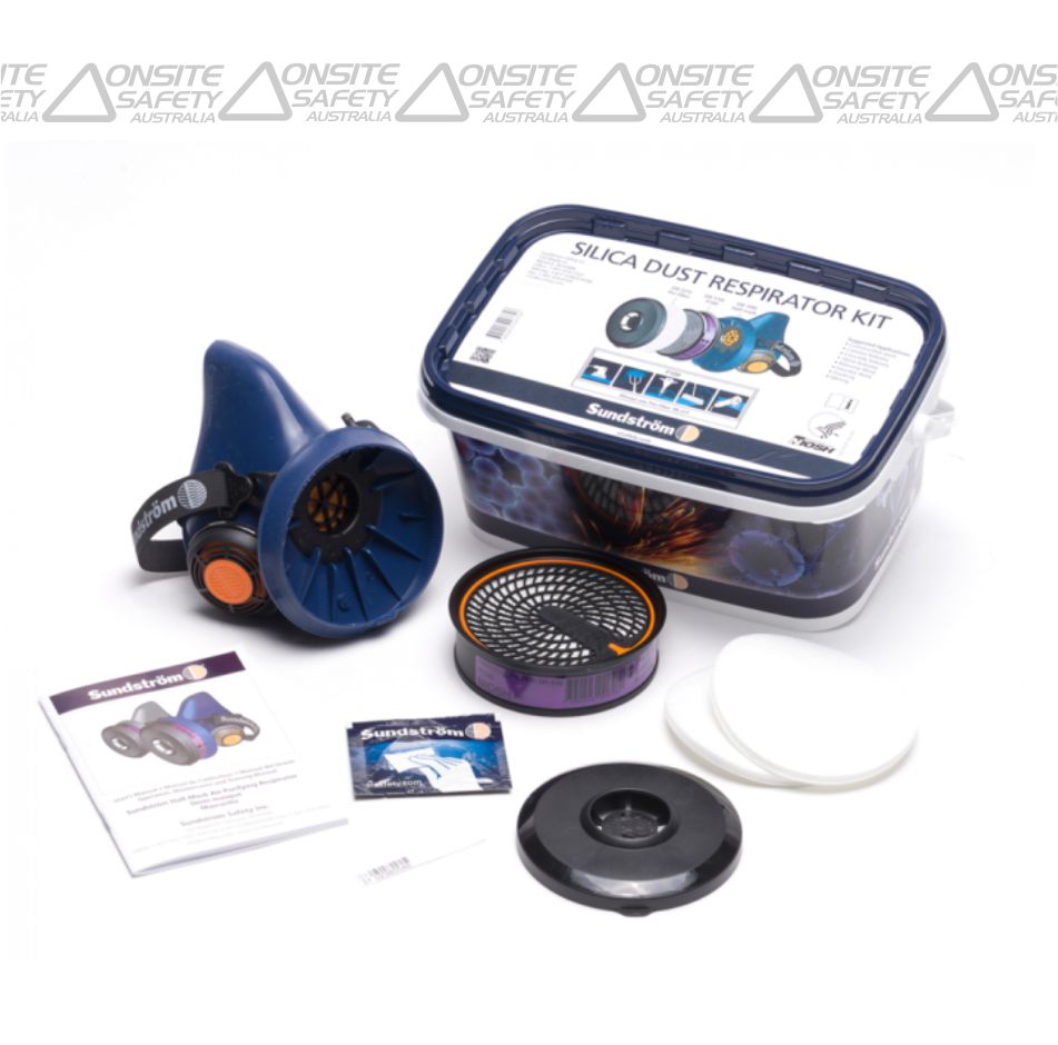 R-171-06211 SUNDSTROM SR100 Silica Dust Respirator Kit M/L | Onsite ...