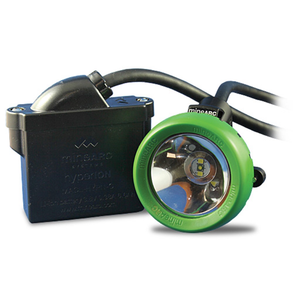 M-CL-HYP-CDD MineARC HyperION Corded Cap Lamp | Onsite Safety Australia