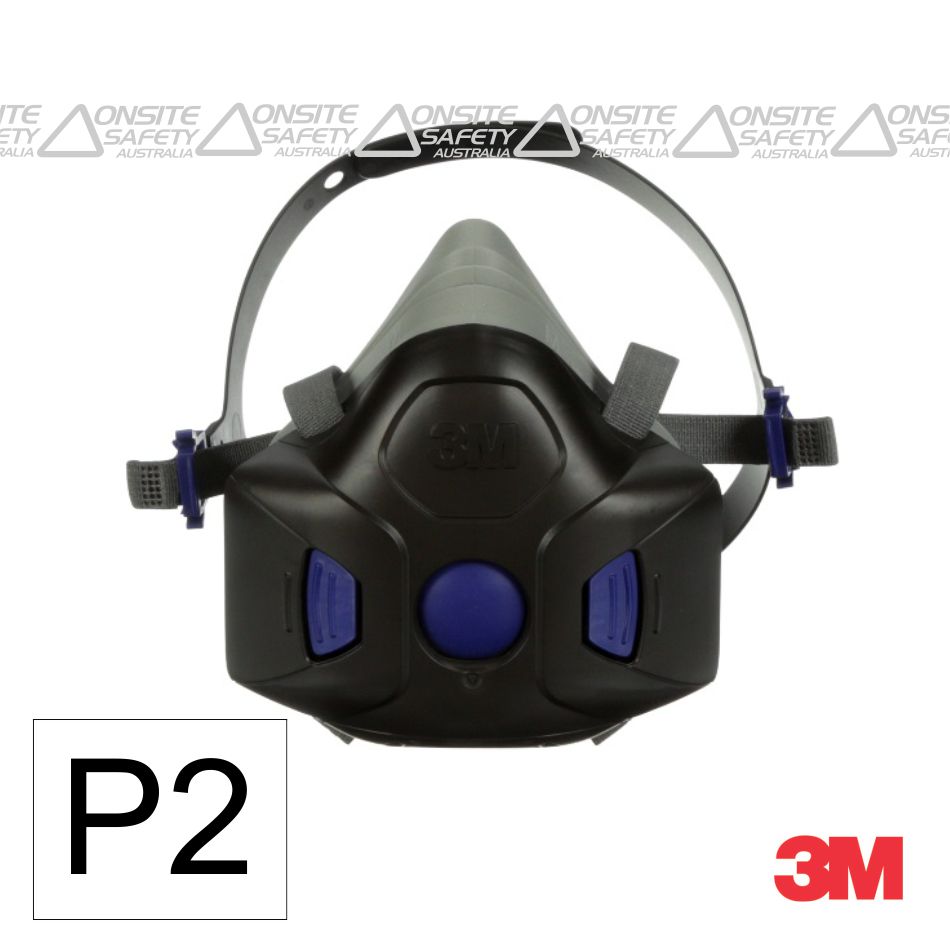 R-3MHF-802SD 3M™ Secure Click™ Half Facepiece Reusable Respirator with ...