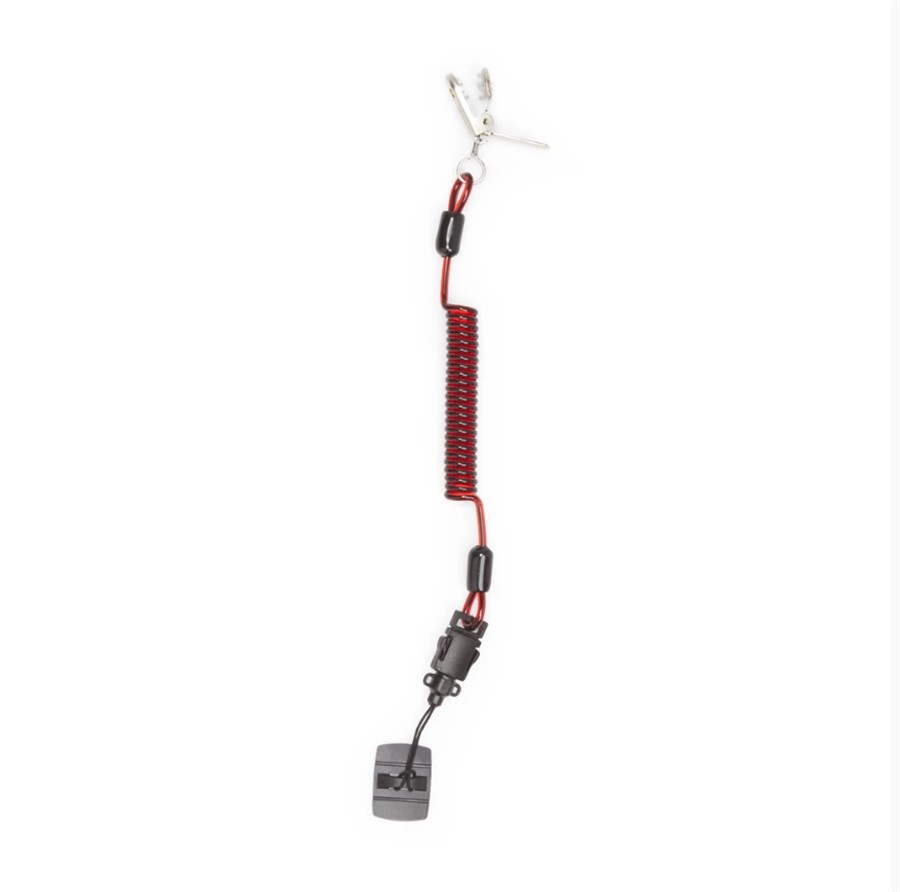 M-H01064 GRIPPS Coil E-Tether With Steel Clamp & E-Catch Max Load 0.5 ...