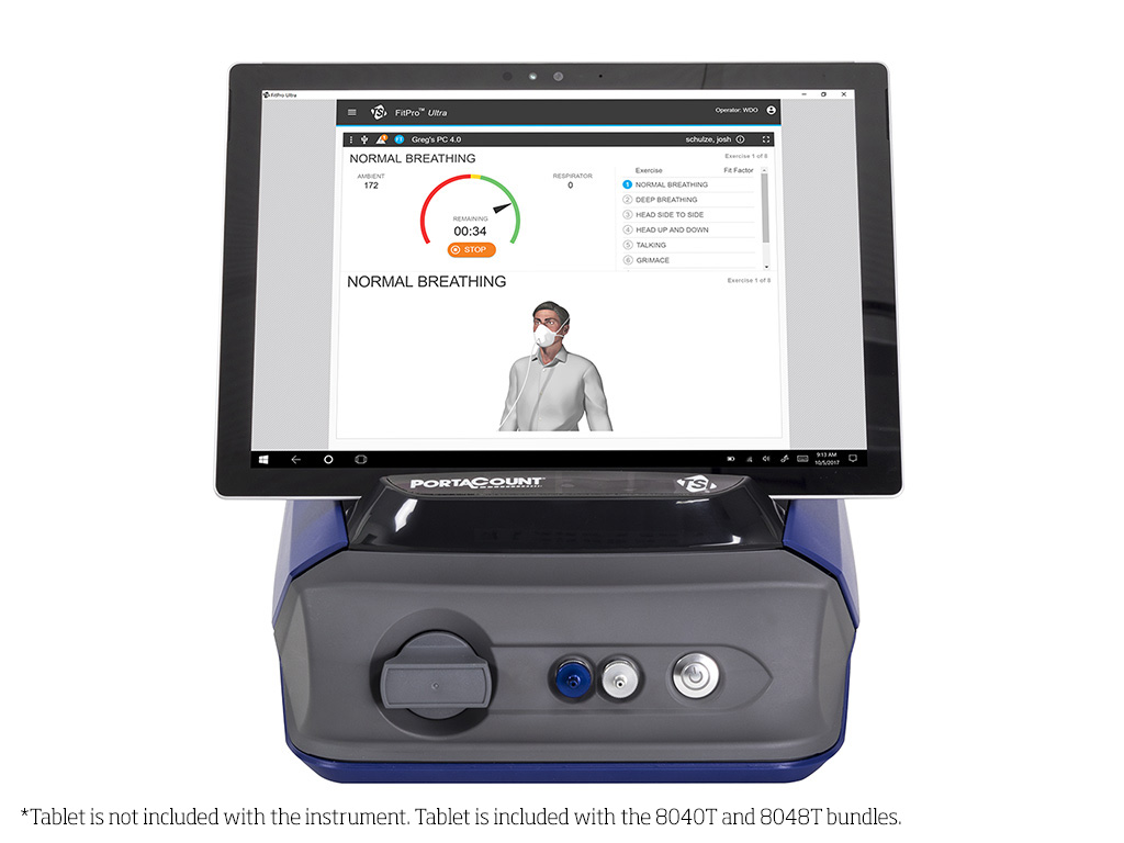 R-PORTACOUNT.8048 TSI PortaCount 8048 with FitPro Ultra Quantitative ...