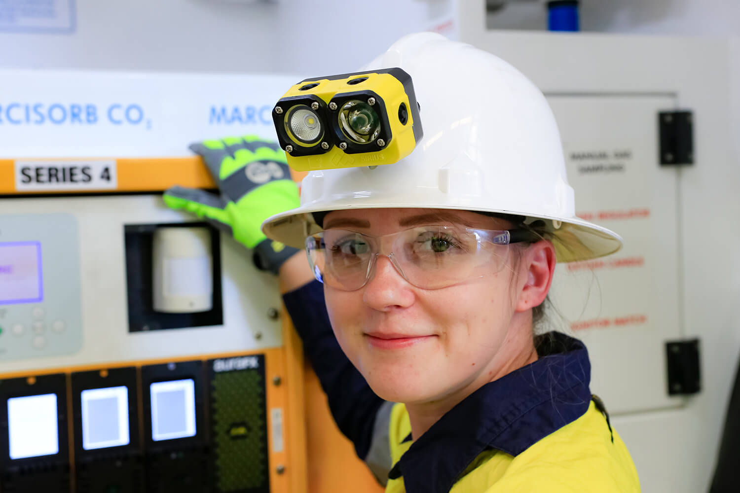 M-CL-SIR-CLS MineARC SiriUS Cordless Cap Lamp | Onsite Safety Australia