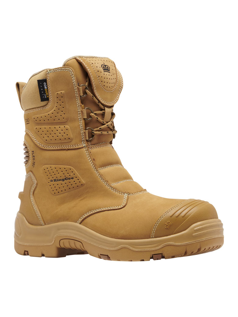 F-K28007 King Gee Bennu Pro 9 Full Grain Water Resistant Wheat Nubuck ...