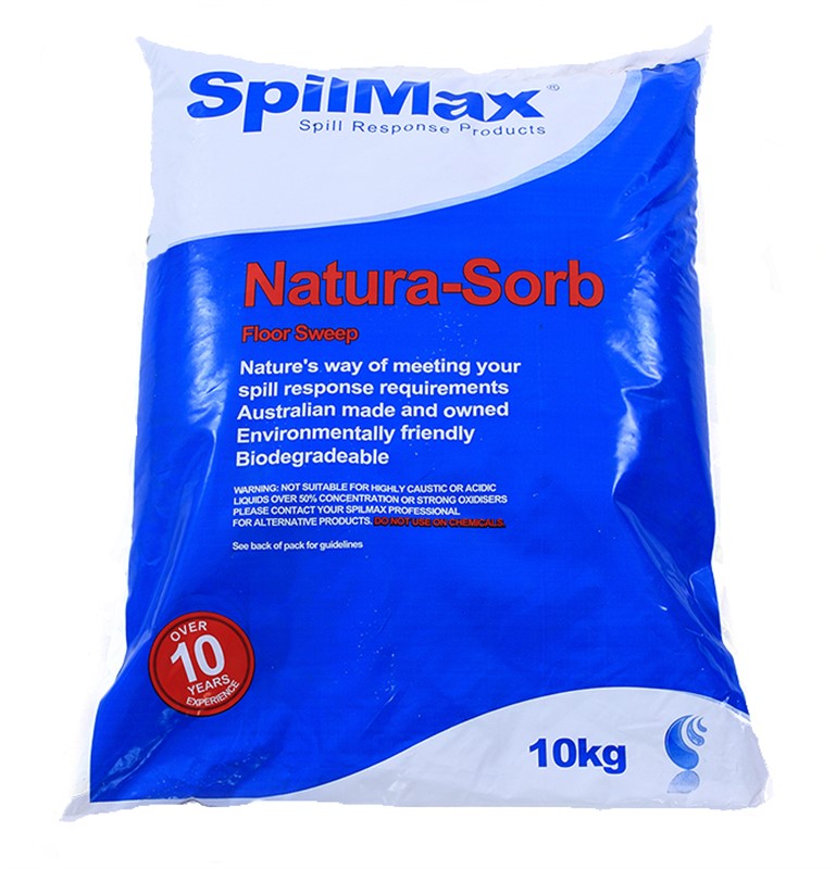 ENV-CH2000 SpilMax® Natura-Sorb Floor Sweep - 10kg Bag | Onsite Safety ...